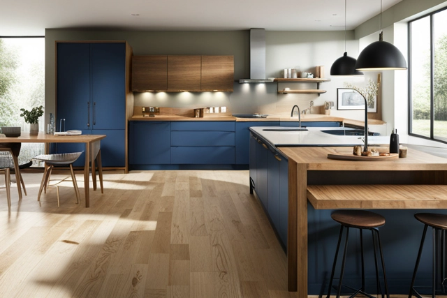 CROXDALE PLANK Oak Laminate Worktop - Kitchen Faces